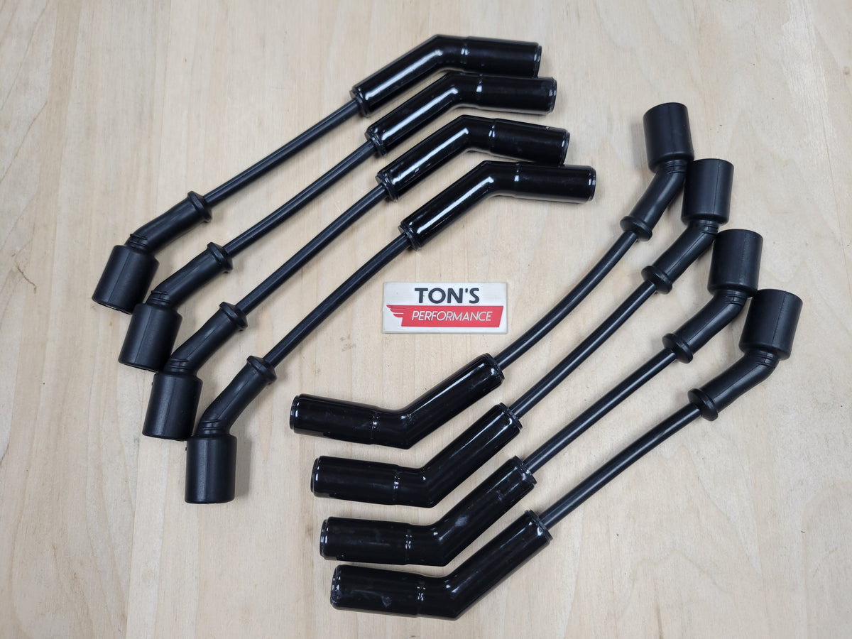 8mm Ceramic 8mm Spark Plug Wires CHEVY GMC 05-08 LS1 VORTEC 4.8 5.3 6 ...