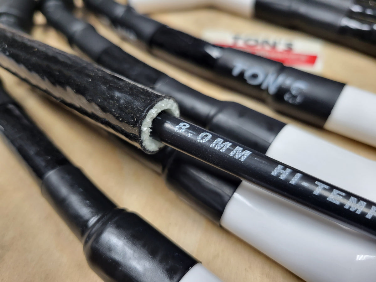 Sleeved Ceramic LS GM Gen 4 LS3 LS4 LS7 8mm spark plug wires – Ton's ...