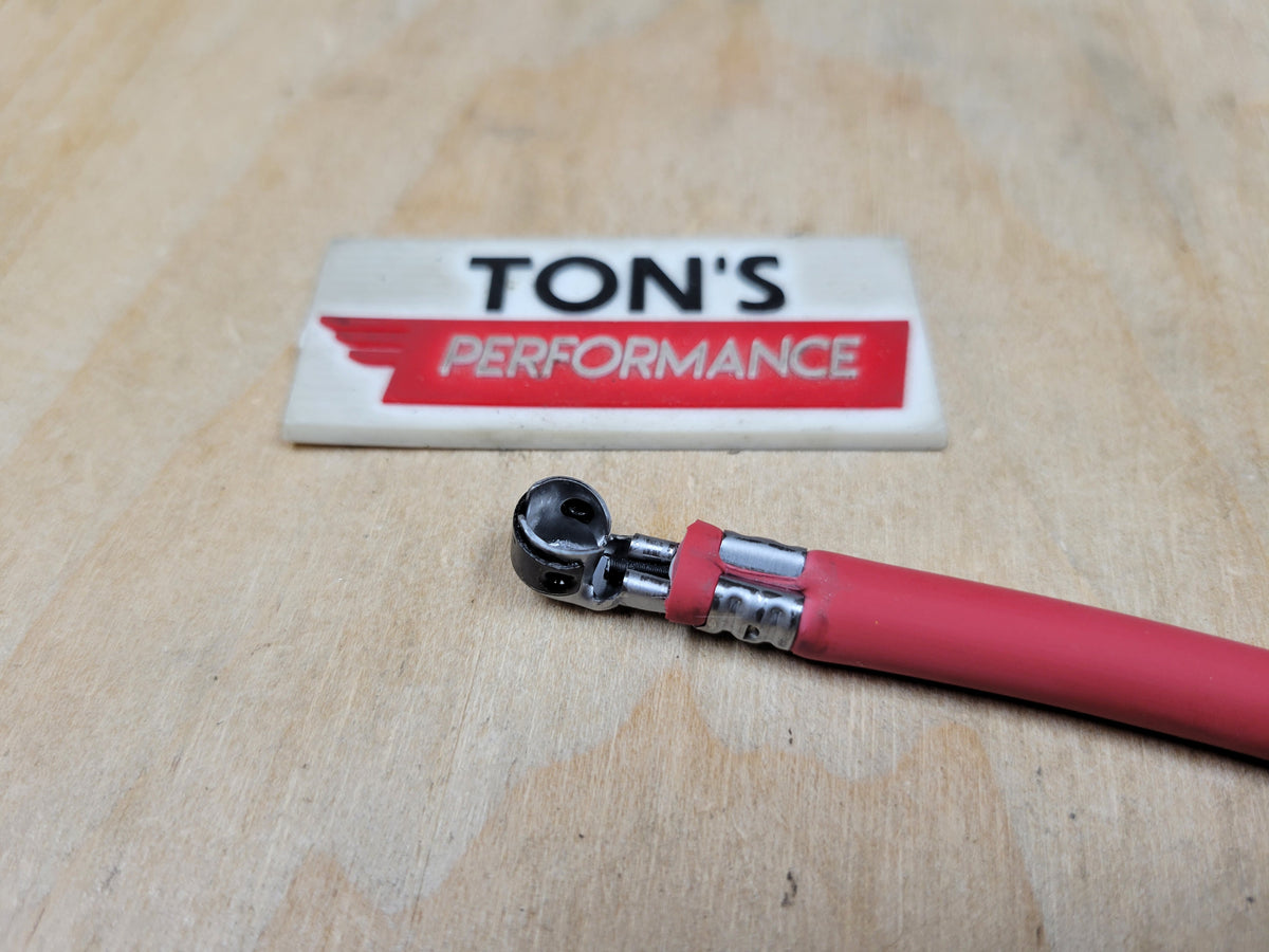 Stainless Steel Spark Plug & HEI Wire Terminal Right angle 90 degree D ...