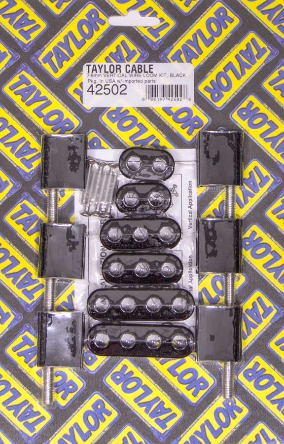 Taylor Spark Plug Wire Holder Vertical Wire Loom 8mm Bolt to Valve Cov ...
