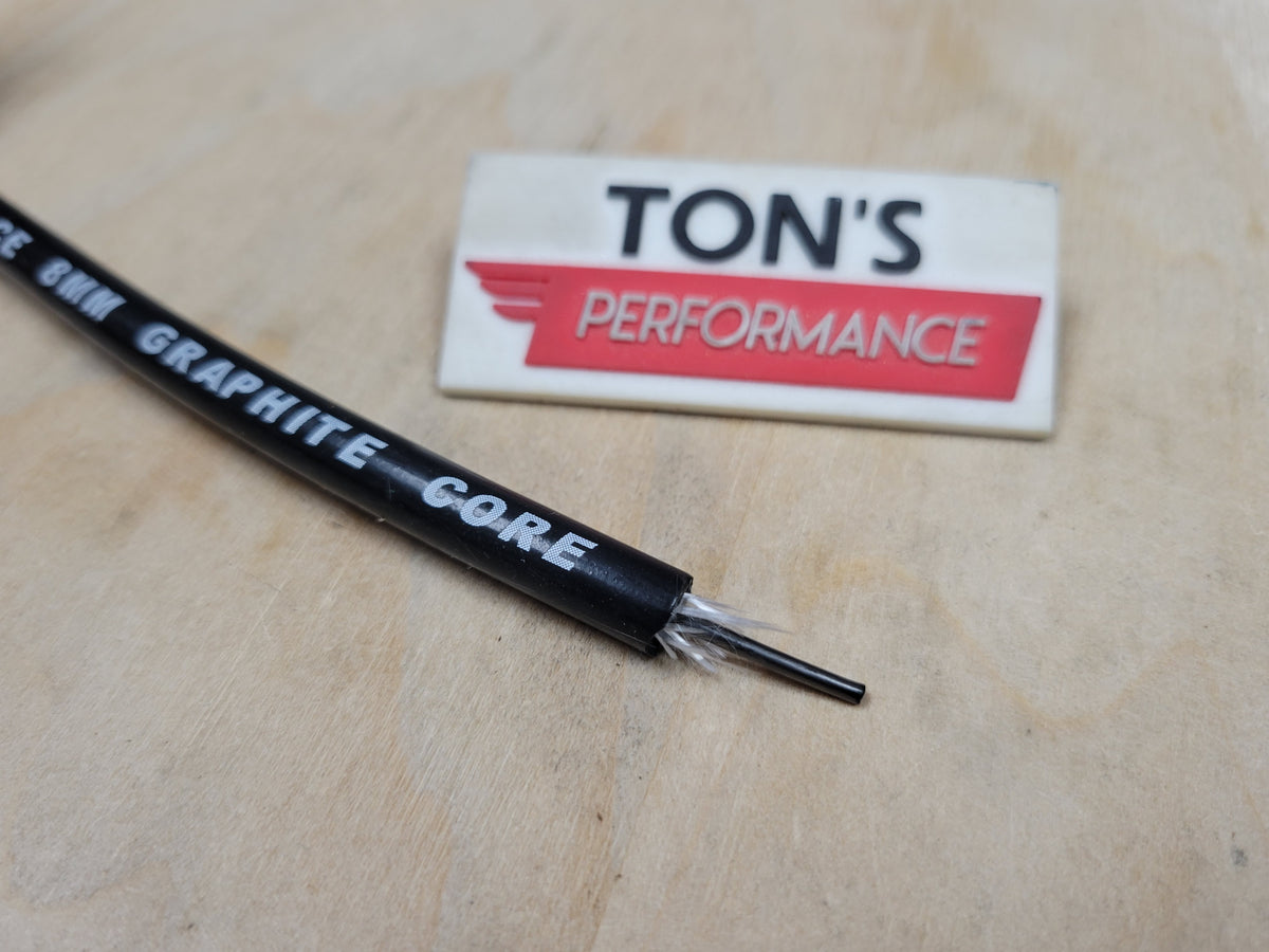 Ton's Performance 8mm Graphite Core Silicone Spark Plug wire [Sold By