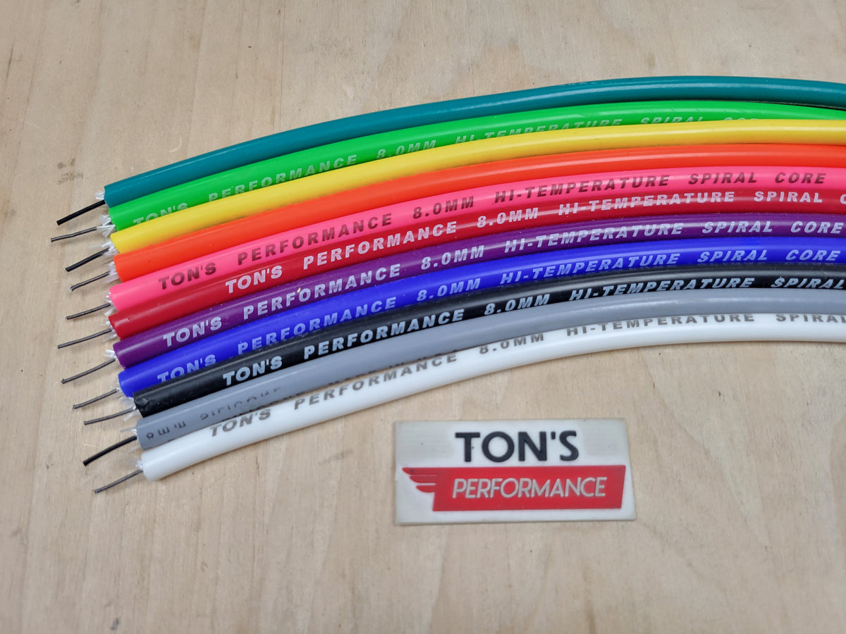 Ton's 8mm Spark Plug Wires - Harley Dyna Softail 1999 - 2017 / PAIR OF ...