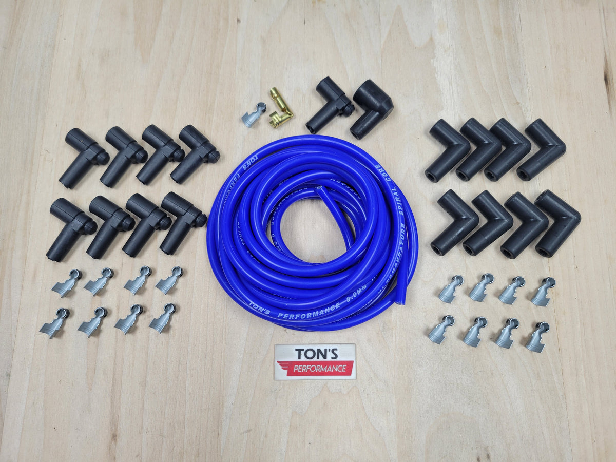 Ton's Performance Universal DIY 8mm Suppression Core Spark Plug Wire k