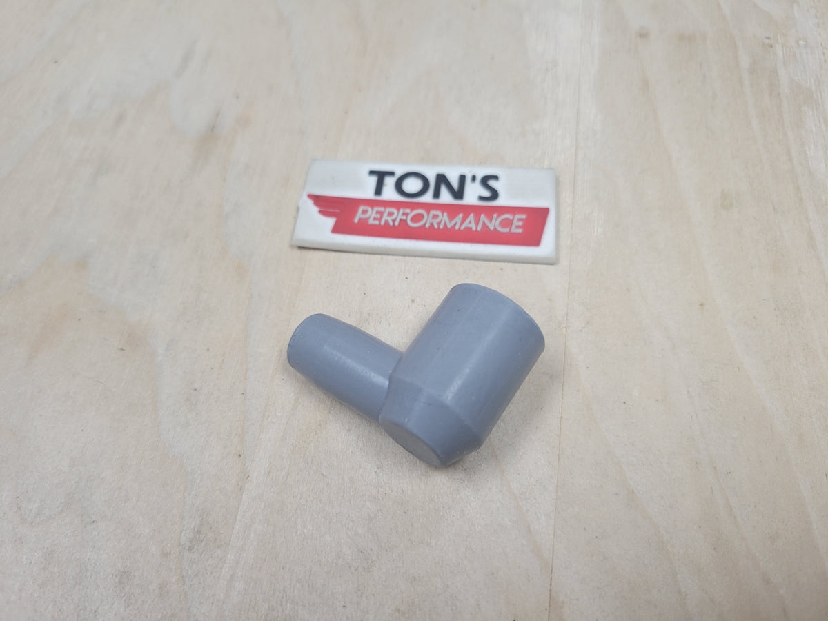 Ignition Coil Wire Socket style Boot Silicone Gray 90 Degree – Ton's ...